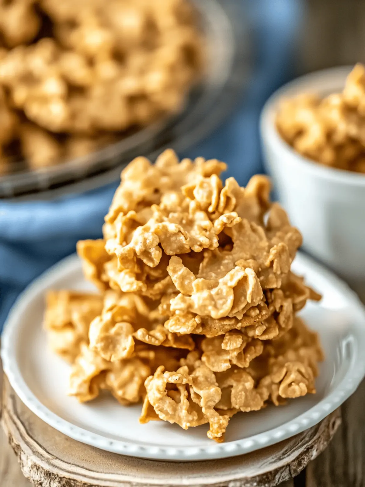 Irresistible Butterscotch Cornflake Cookies: A Sweet Crunch
