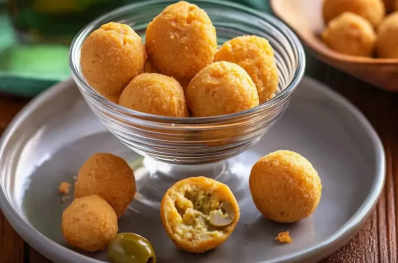 Ultimate Baked Olive Cheese Balls for Delicious Snacking