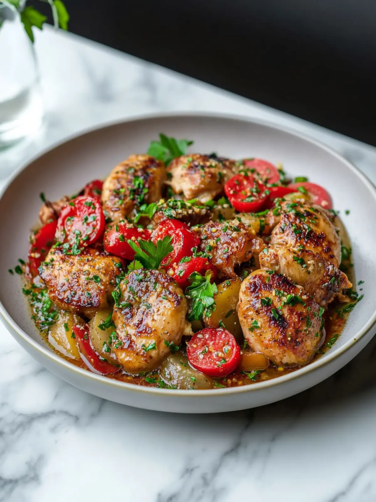 Irresistible Chicken Scarpariello with Sausage and Peppers