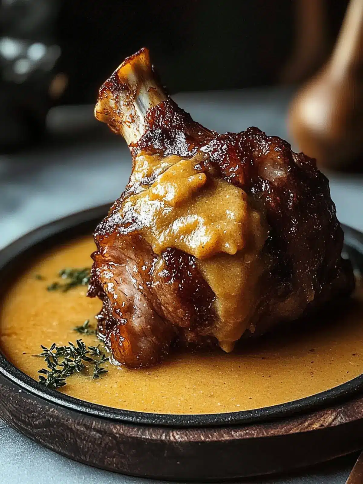 Perfect Crispy German Pork Knuckle with Beer Gravy Recipe