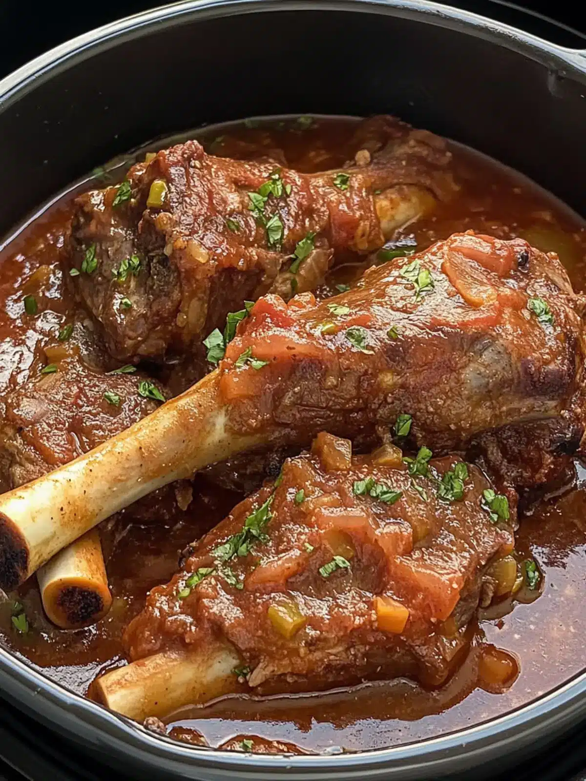 Ultimate Slow Cooker Lamb Shanks with Delicious Vegetables