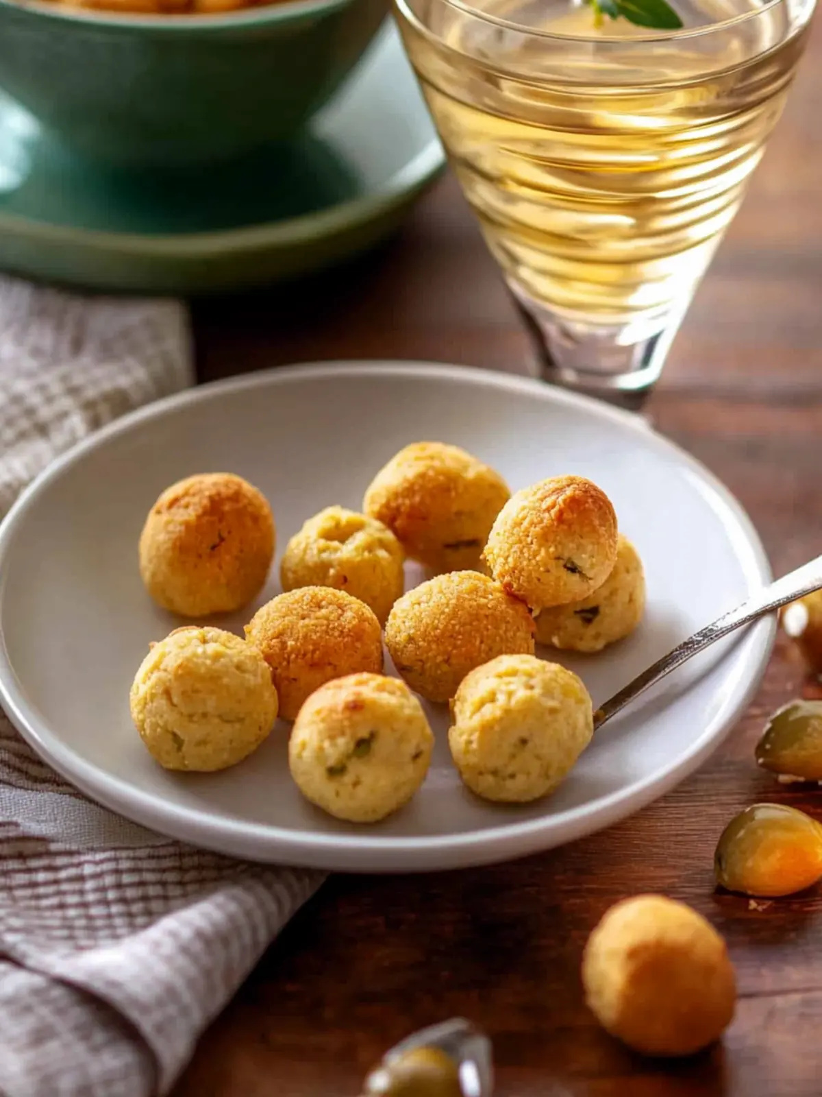 Ultimate Baked Olive Cheese Balls for Delicious Snacking