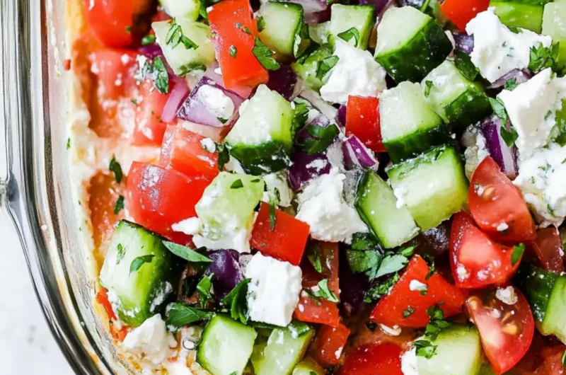 Irresistible Greek Layer Dip That’s Deliciously Easy