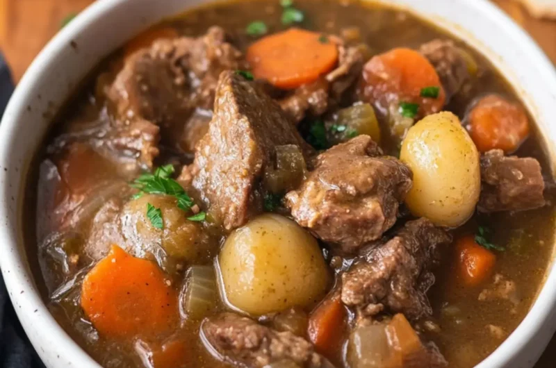 Irresistibly Delicious Old Fashioned Beef Stew Recipe