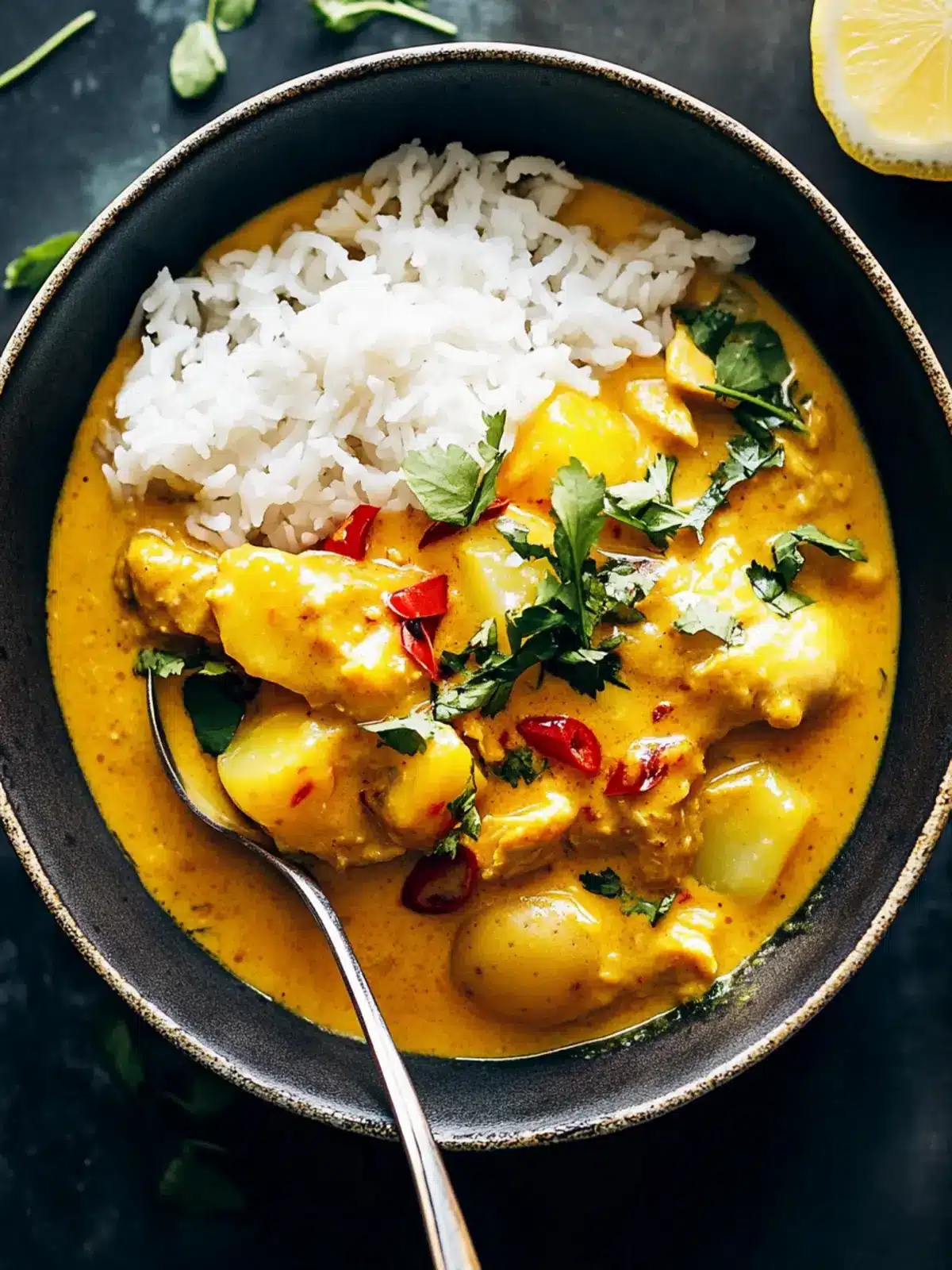 Irresistible Thai Yellow Chicken Curry with Potatoes Recipe