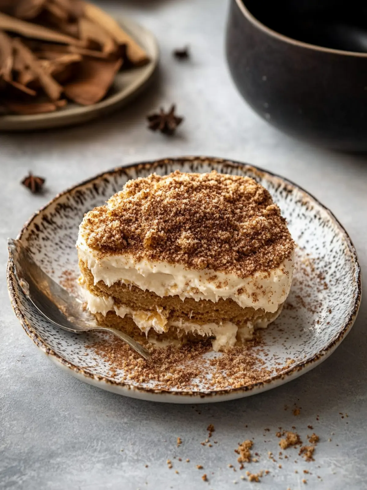 Irresistibly Delicious Gingerbread Spiced Tiramisu