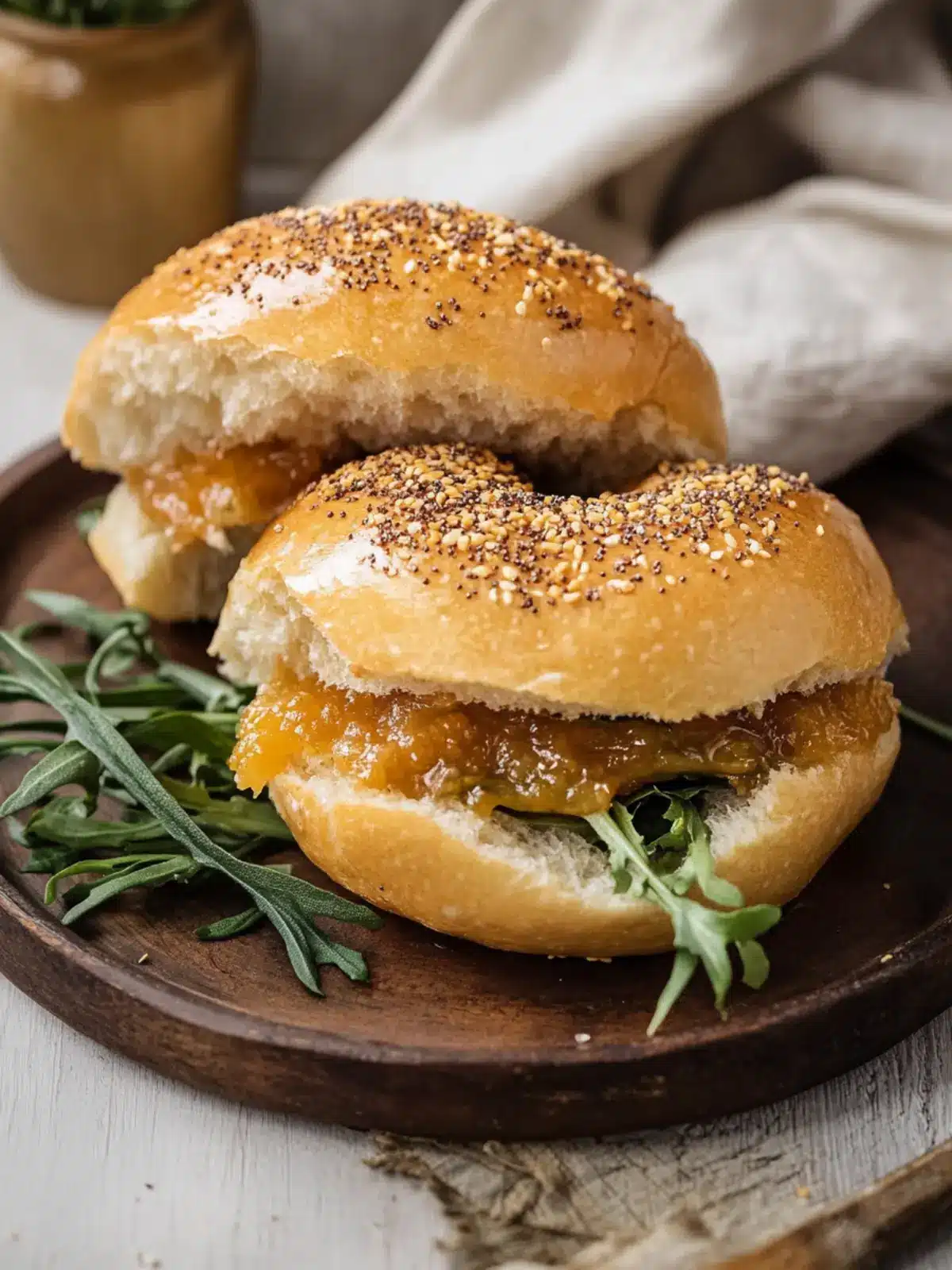 Ultimate Boxing Day Bagel with Egg and Stuffing