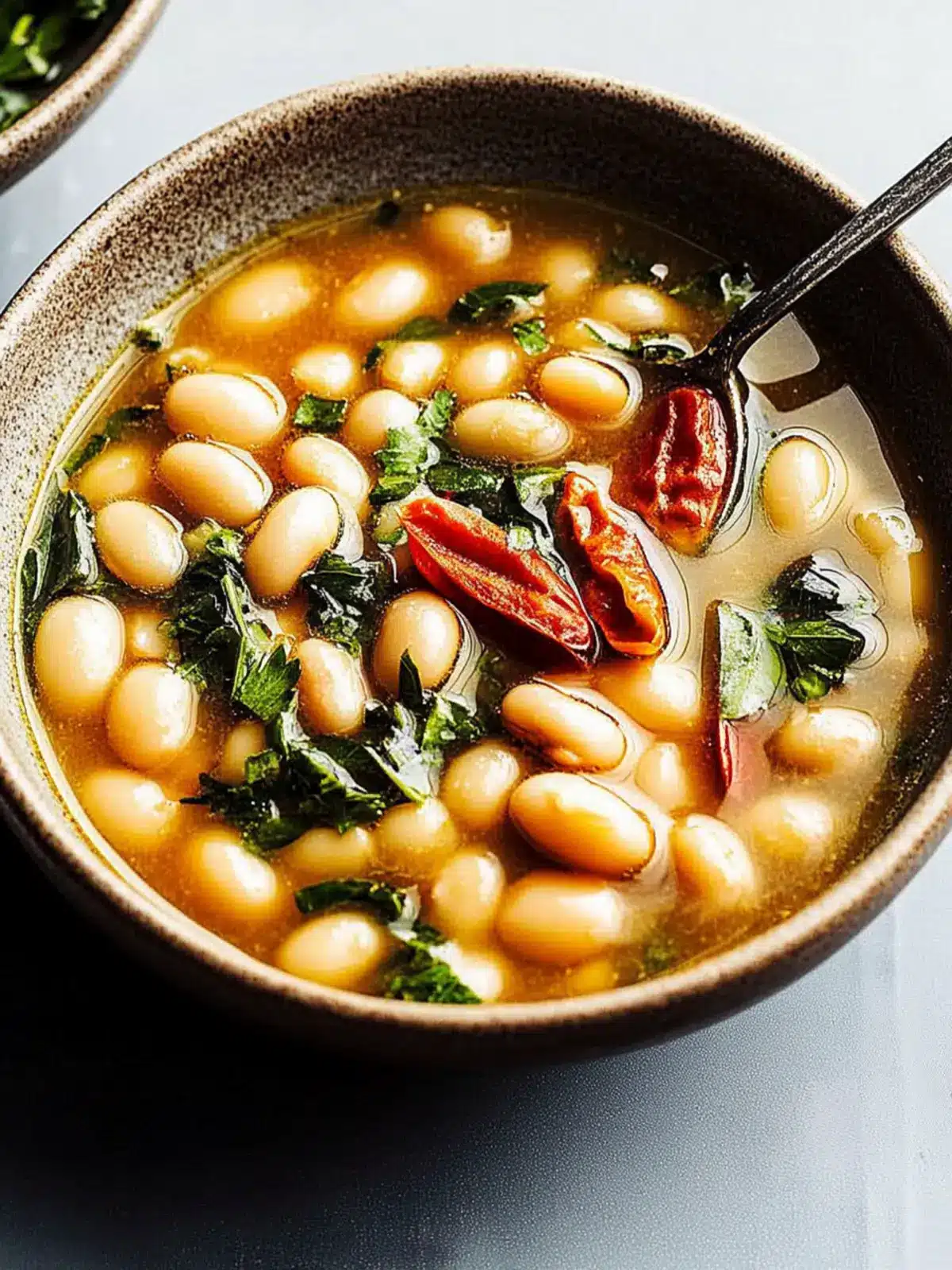 Irresistible White Miso Brothy Beans for Cozy Nights