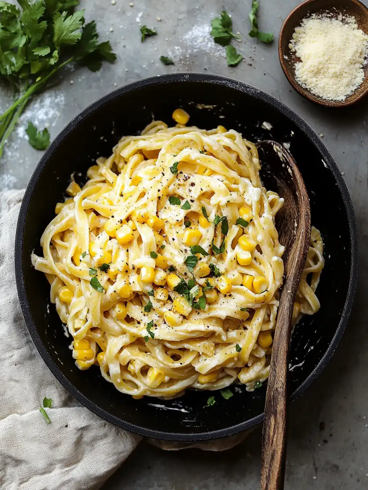 Ultimate Creamy Sweet Corn & Brown Butter Ricotta Pasta