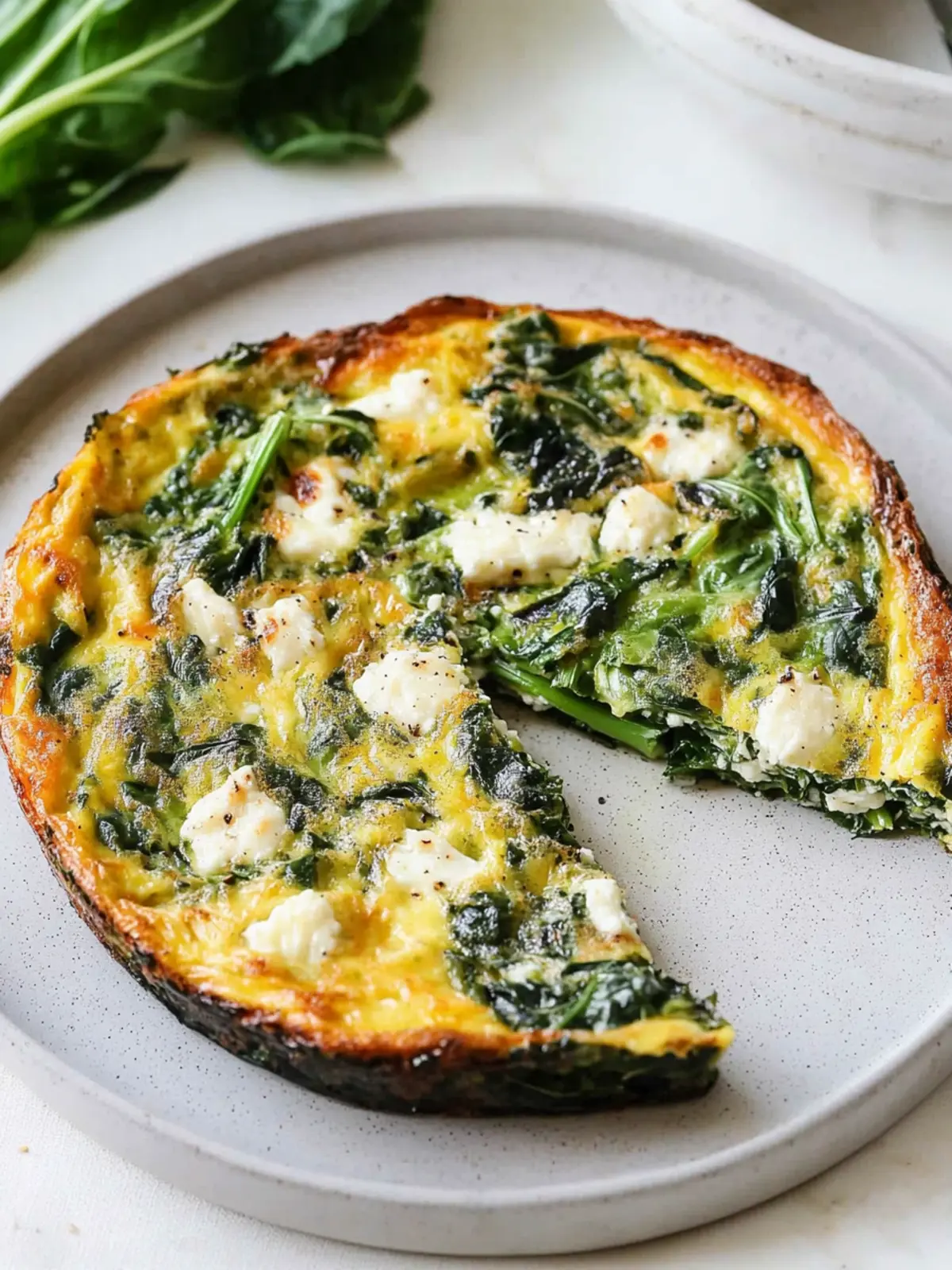 Ultimate Healthy Collard Green Goat Cheese Frittata