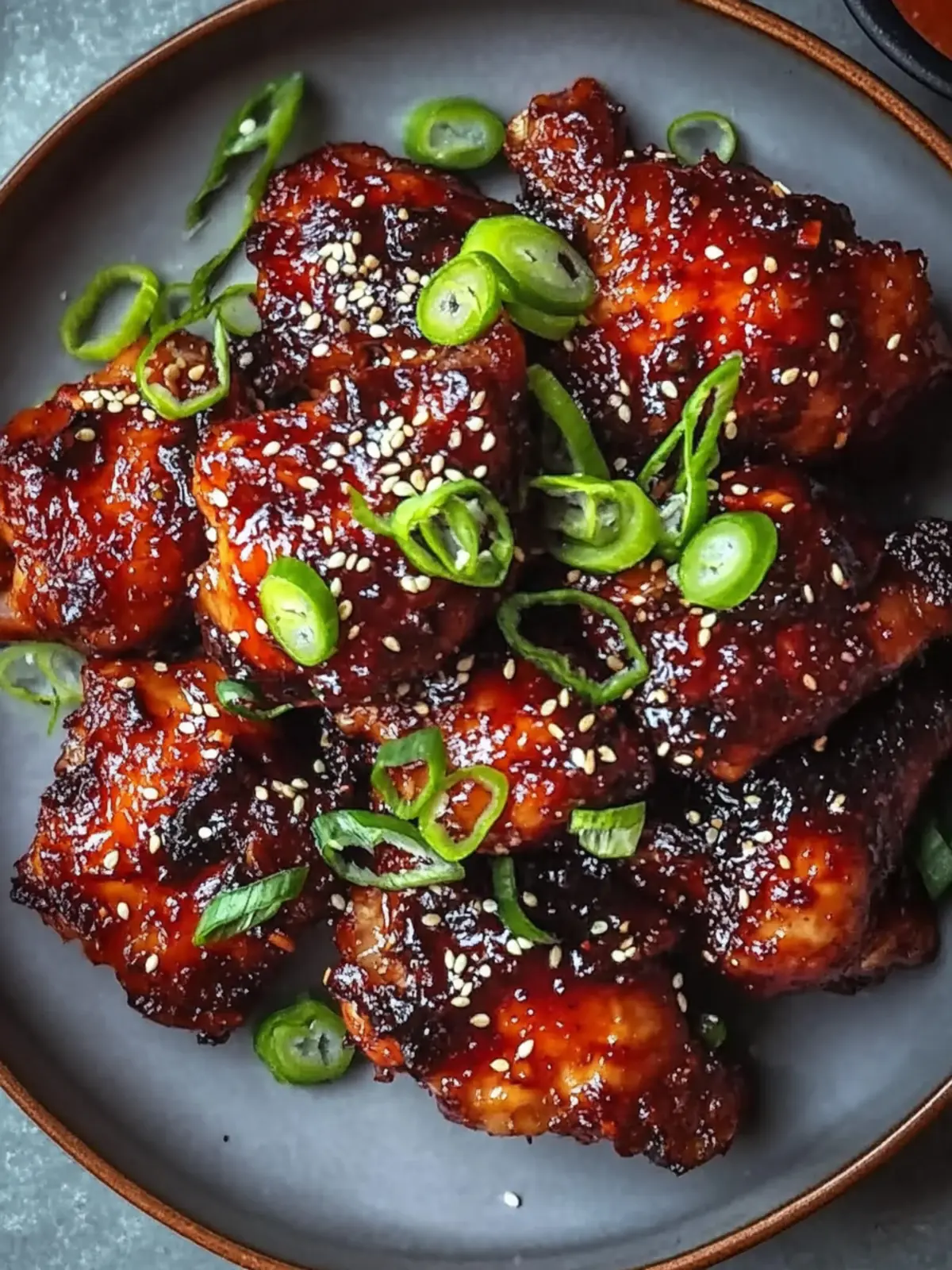Irresistible Korean Sticky Chicken Thighs Recipe