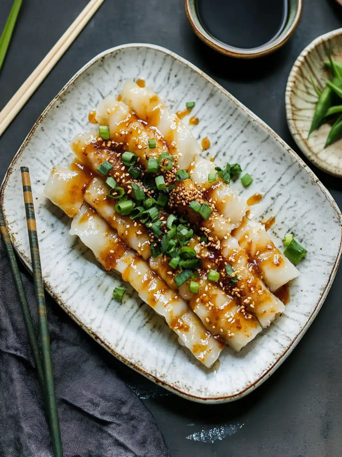 Perfect Pan Seared Cheung Fun Noodle Rolls for Quick Comfort