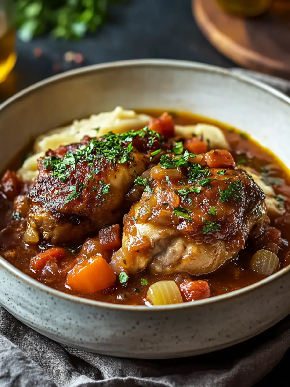 Irresistible Slow-Cooker Chicken Osso Bucco with Thighs