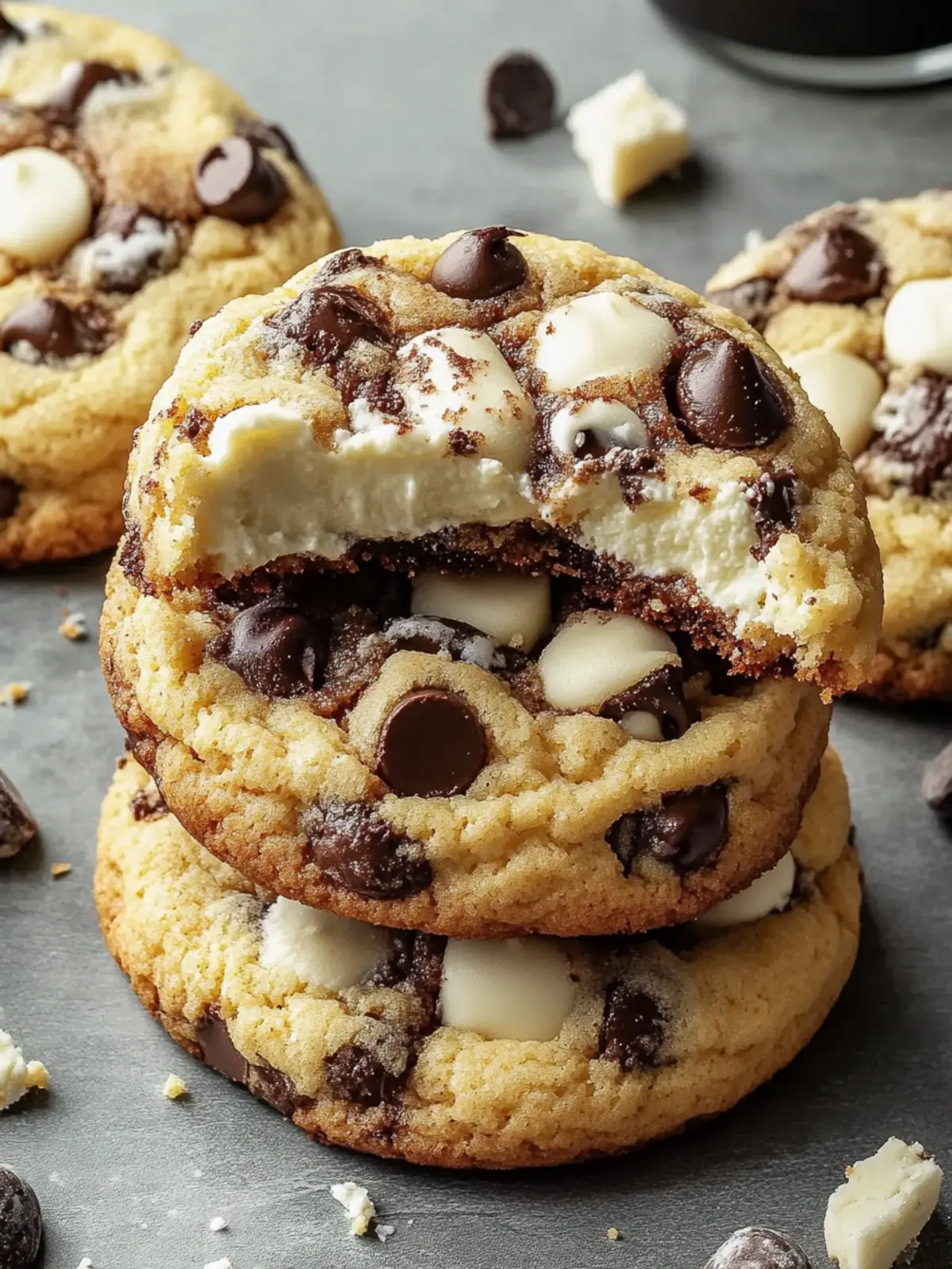 Ultimate Chocolate Chip Cheesecake Cookies – Delicious Treats