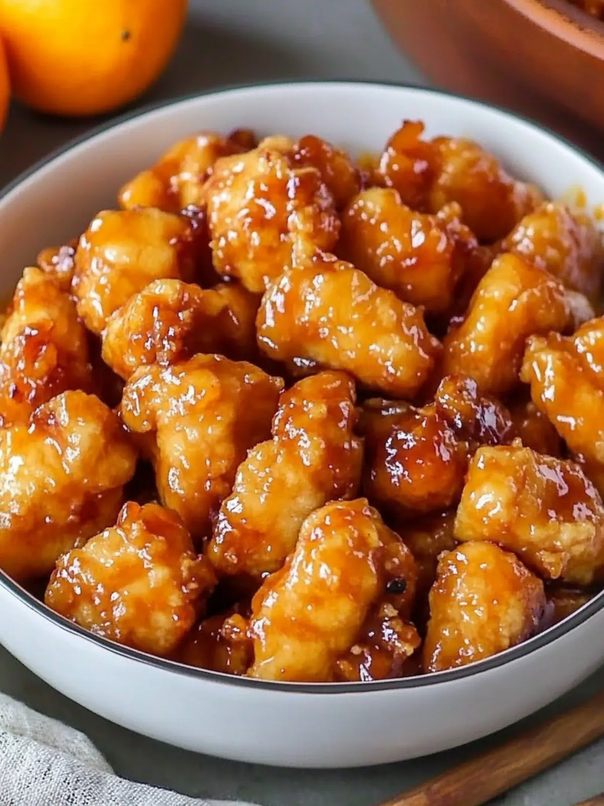 Baked Orange Chicken with Irresistible Panda Express Sauce